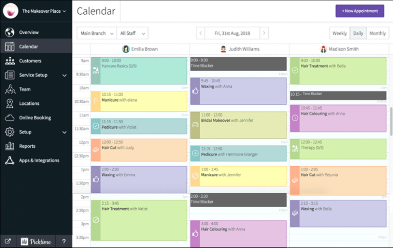 Scheduling Appointment Online