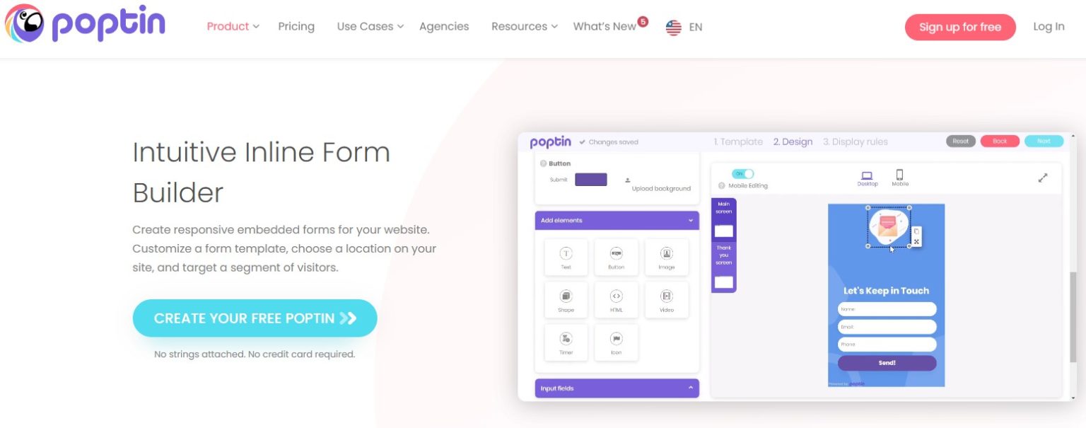 Create Free Website Forms with These 4 ProntoForms Alternatives - Poptin blog