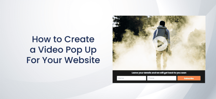 How to Create a Video Pop Up For Your Website - Poptin blog