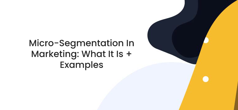 Micro-Segmentation In Marketing: What It Is + Examples - Poptin blog