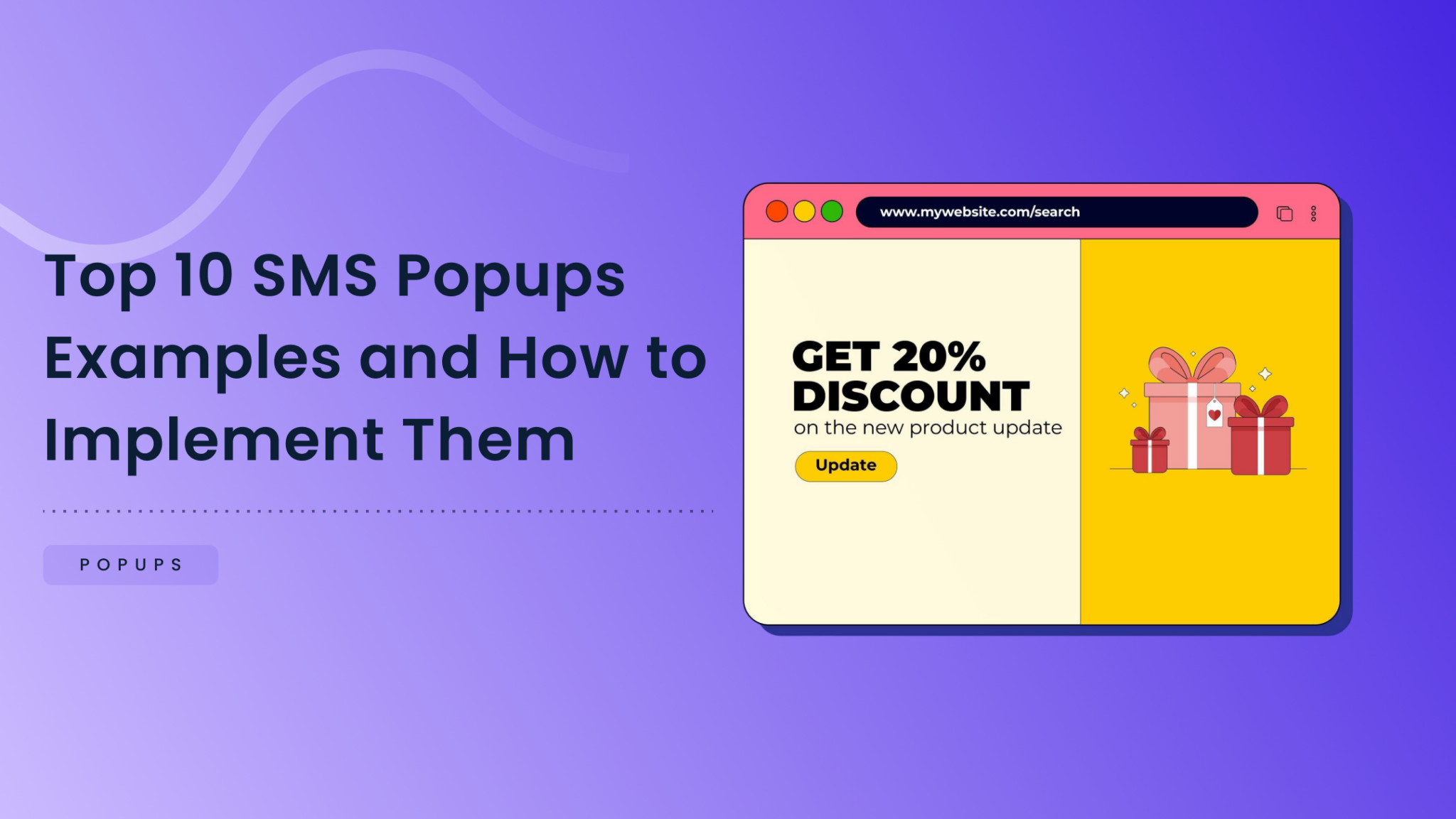 Top 10 SMS Popups Examples and How to Implement Them - Poptin blog