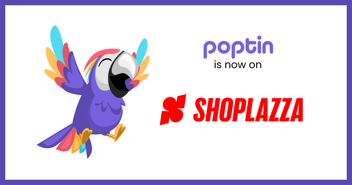 Create Shoplazza Popups and Inline Contact Forms - Poptin